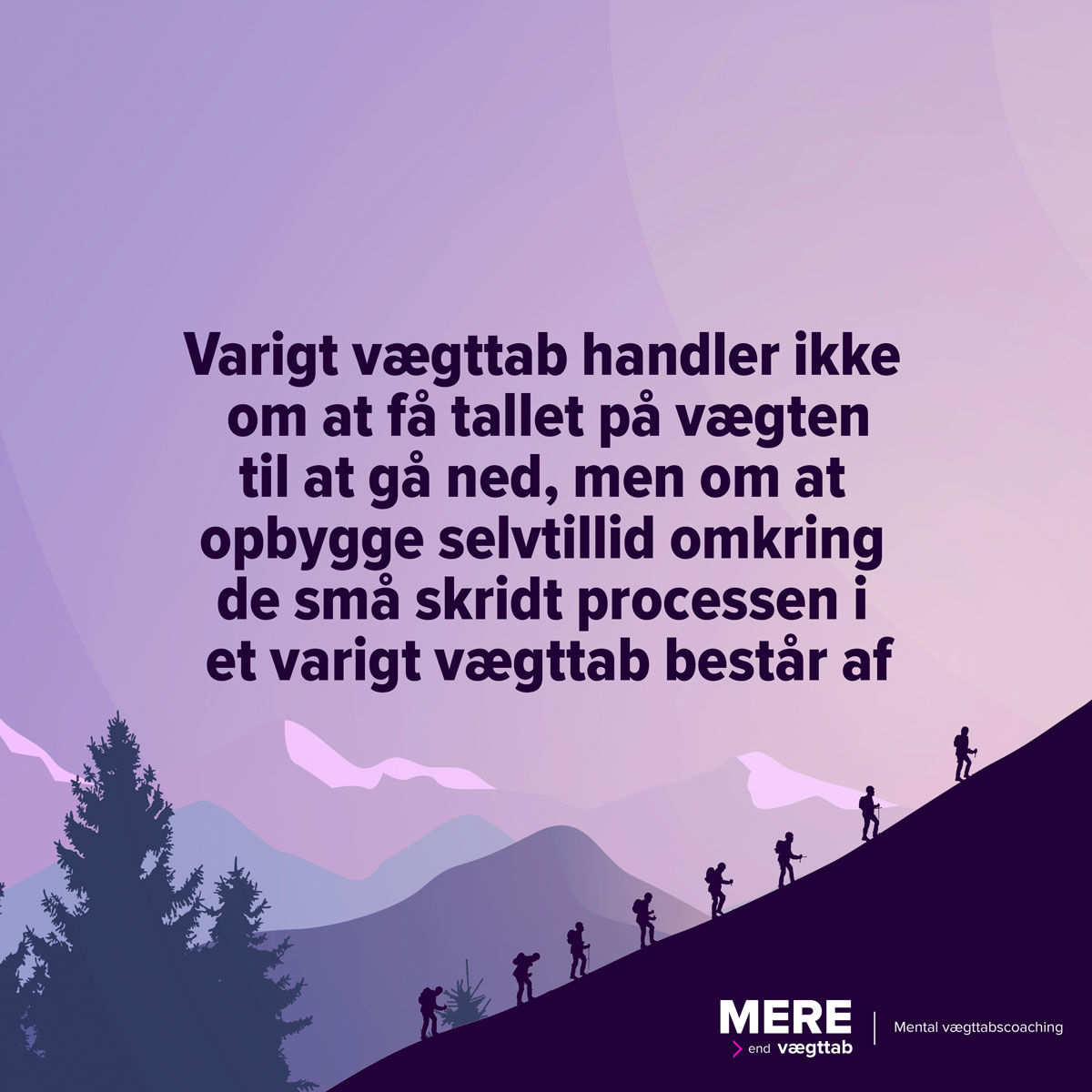 Sådan opbygger du selvtilliden til at tabe dig varigt - Mere End Vægttab